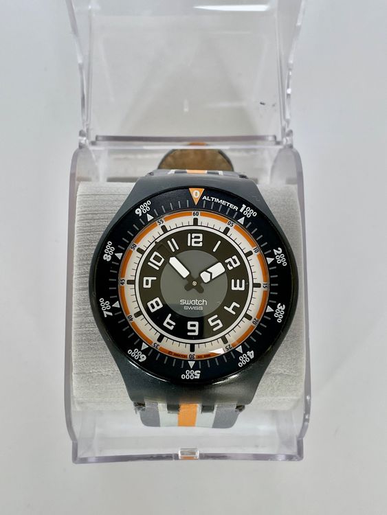 Swatch FUN BOARDER - MOUNTAIN MANIA - SULM101 Altimeter (Gebraucht) in ...