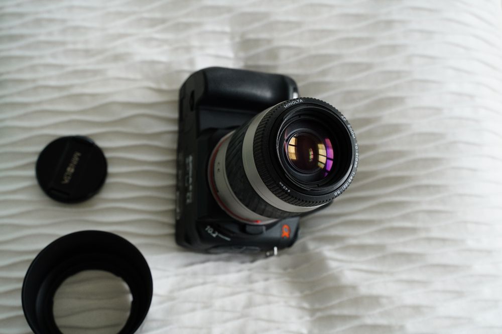 Sony DSLR-A300 + Minolta AF zoom 70-210mm macro (Defekt) in ...