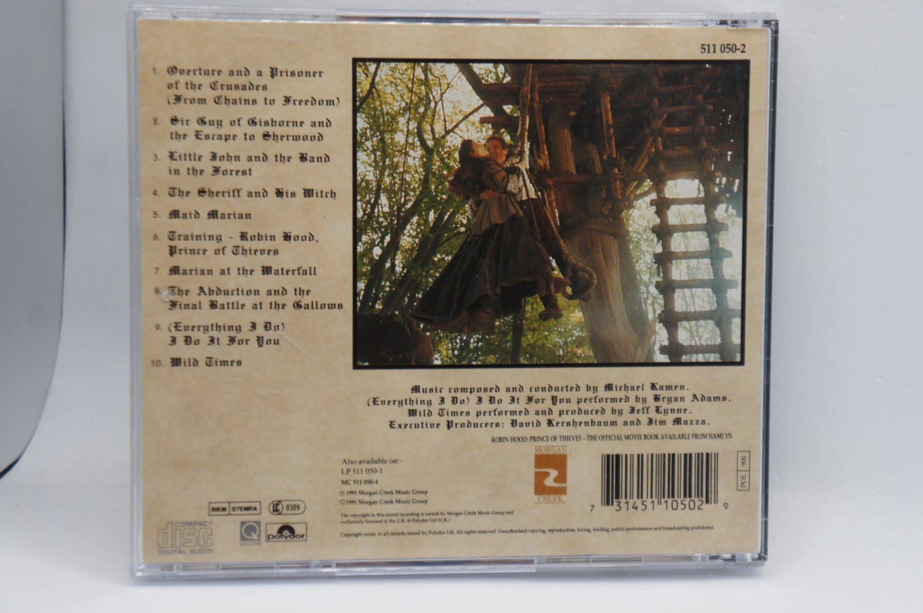 CD Robin Hood: Prince Of Thieves / Michael Kamen Bryan Adams (Gebraucht ...