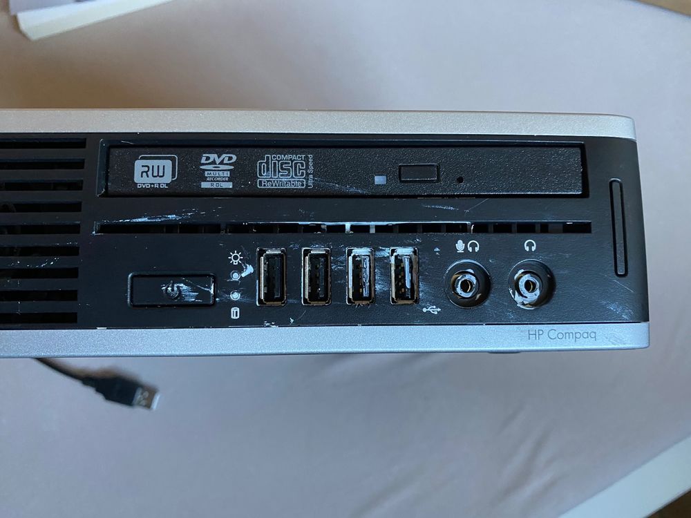 HP 8300 USDT MINI-PC i5, 4 GB RAM, 120 GB SSD, W10 aktiviert (Gebraucht ...