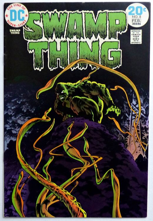 SWAMP THING #8 COVER ART BERNIE WRIGHTSON DC 1974 (Gebraucht) in Lugano ...