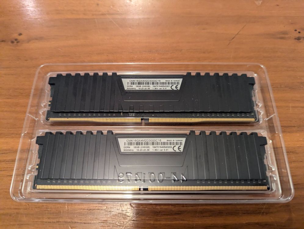 Corsair Vengeance LPX DDR4 RAM 2x8 GB (CMK16GX4M2D3000C16) (Gebraucht ...