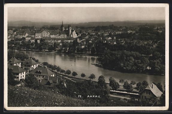 AK Aarau, Gesamtansicht, 1938 | Kaufen auf Ricardo