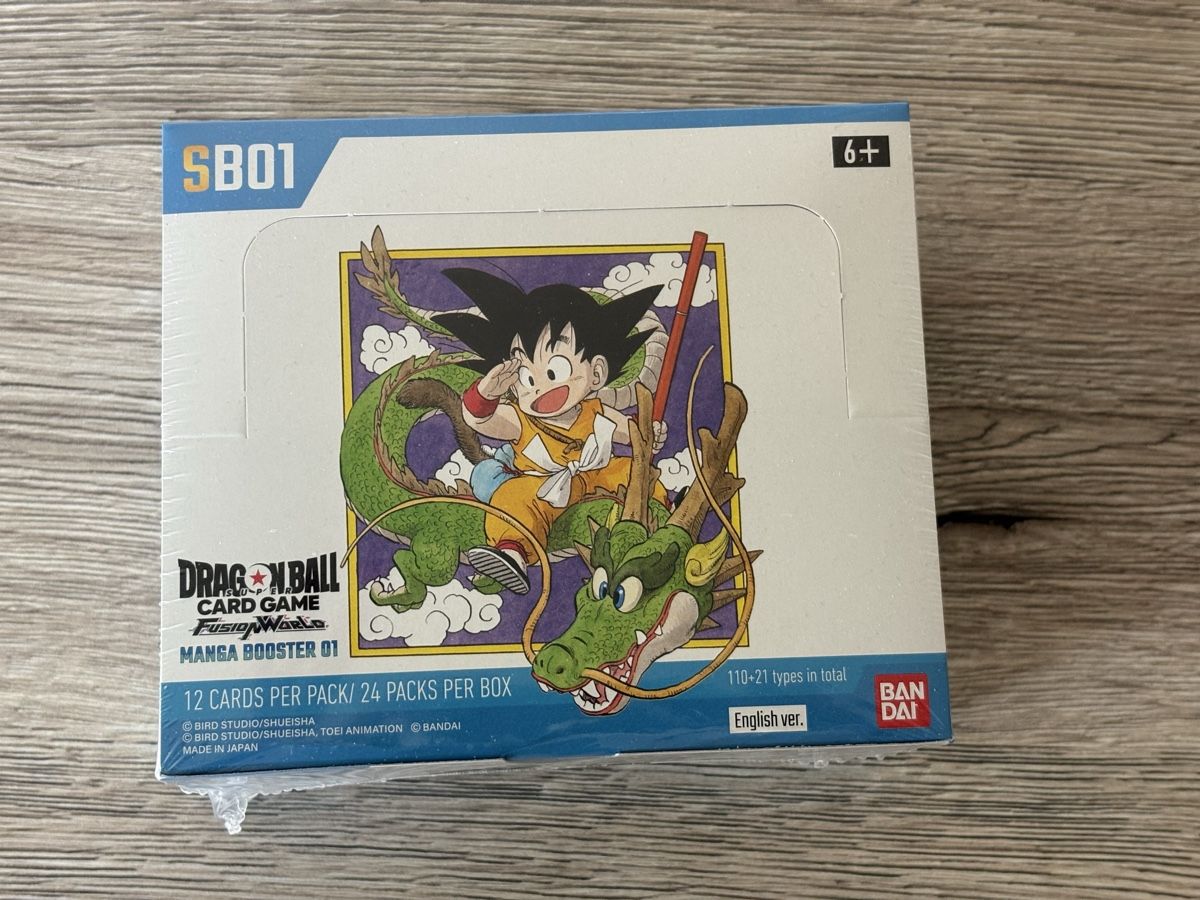 Dragon Ball Super Fusion World - Manga Booster SB01 Box (Neu und ...