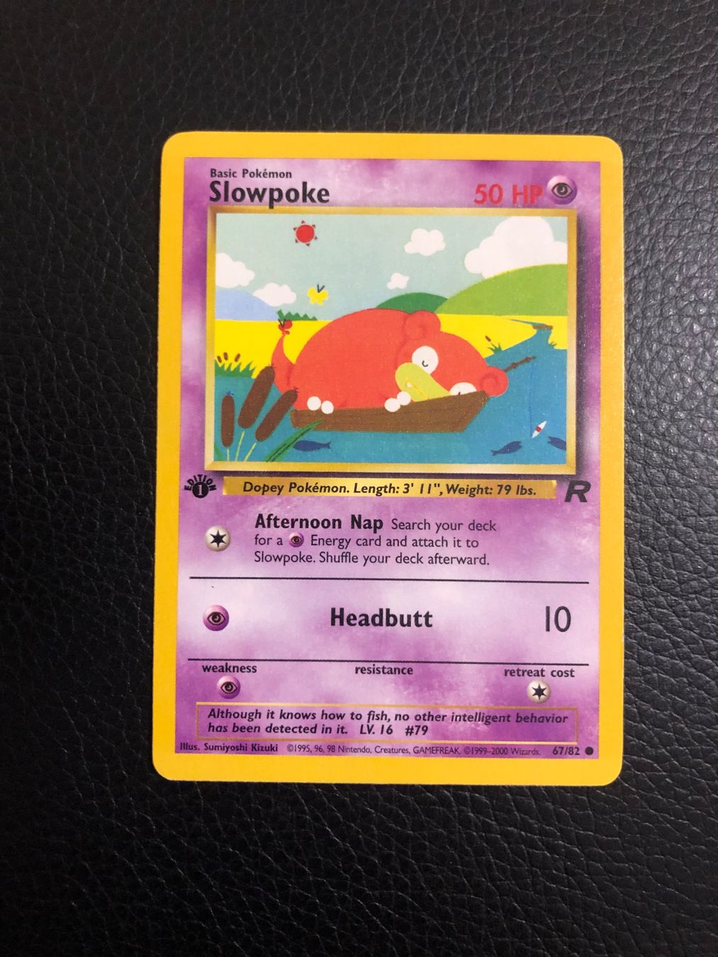 Team Rocket Slowpoke 67/82 1st edition Ab 1 (Gebraucht) in Paradiso für ...