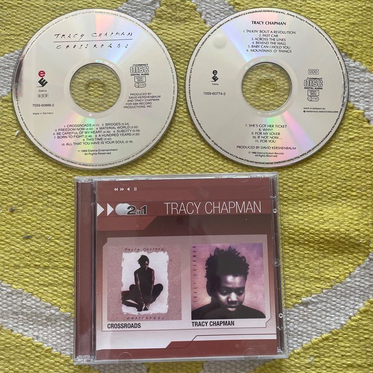 TRACY CHAPMAN-2CD CROSSROADS/TRACY CHAPMAN (Gebraucht) in ...