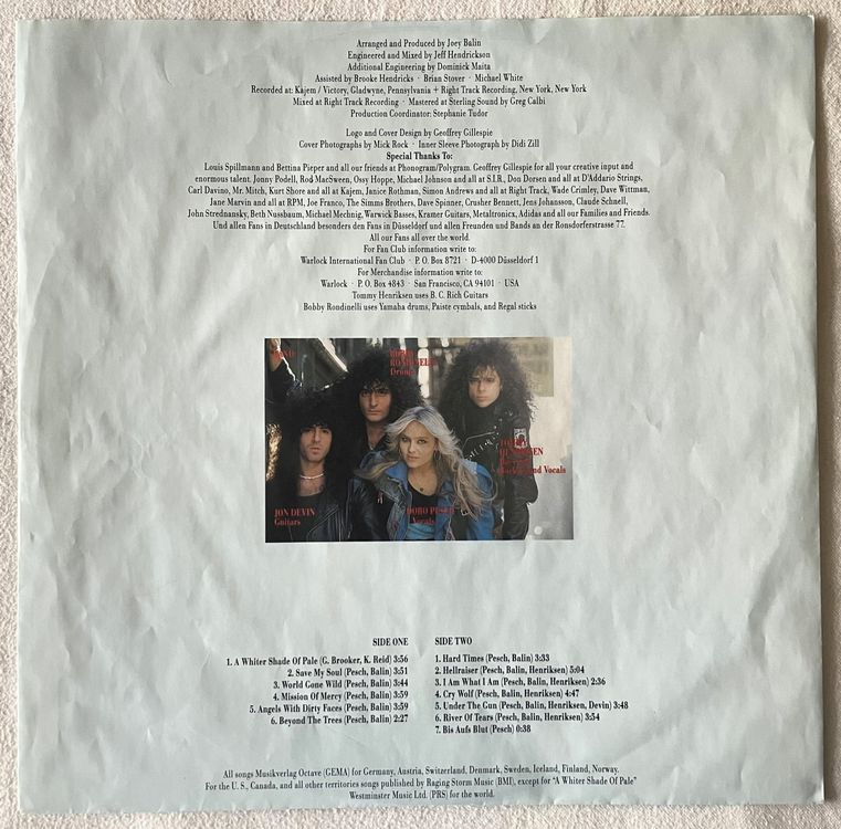 Doro - Force Majeure - LP - 1989 - First Press - OIS | Acheter sur Ricardo Doro - Force Majeure - LP - 1989 - First Press - OIS | Acheter sur Ricardo
