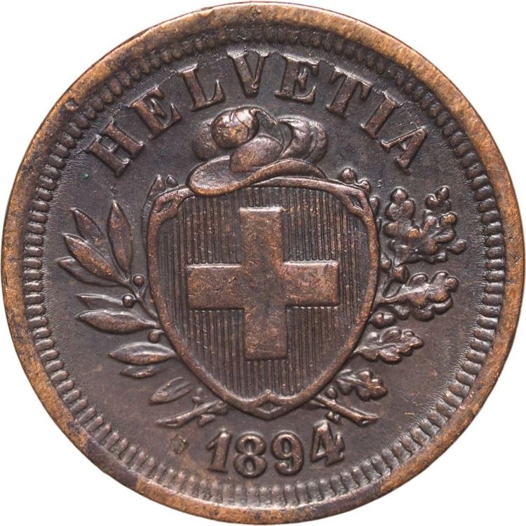 Schweiz 1 Rappen 1894 | Kaufen auf Ricardo