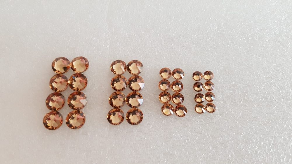 Swarovski StrassSteinen 2078/2088 Light Colorado Topaz 144St (Neu ...