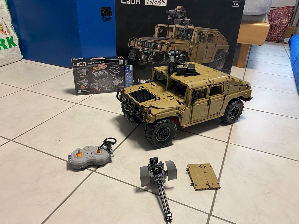 CaDA Humvee C61036W Kein Lego mit Motoren und RC | Kaufen auf Ricardo