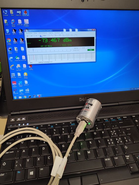 HF Leistungsmessgerät LB479A 10MHz - 8GHz mit SMA und USB (Gebraucht ...