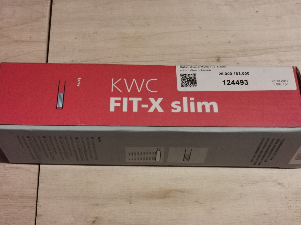 Duschbrause KWC Fit-X Slim (Neu und originalverpackt) in Dornach für ...