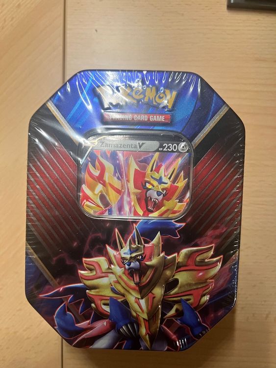 Tin box Zamazenta épée et bouclier EN | Acheter sur Ricardo