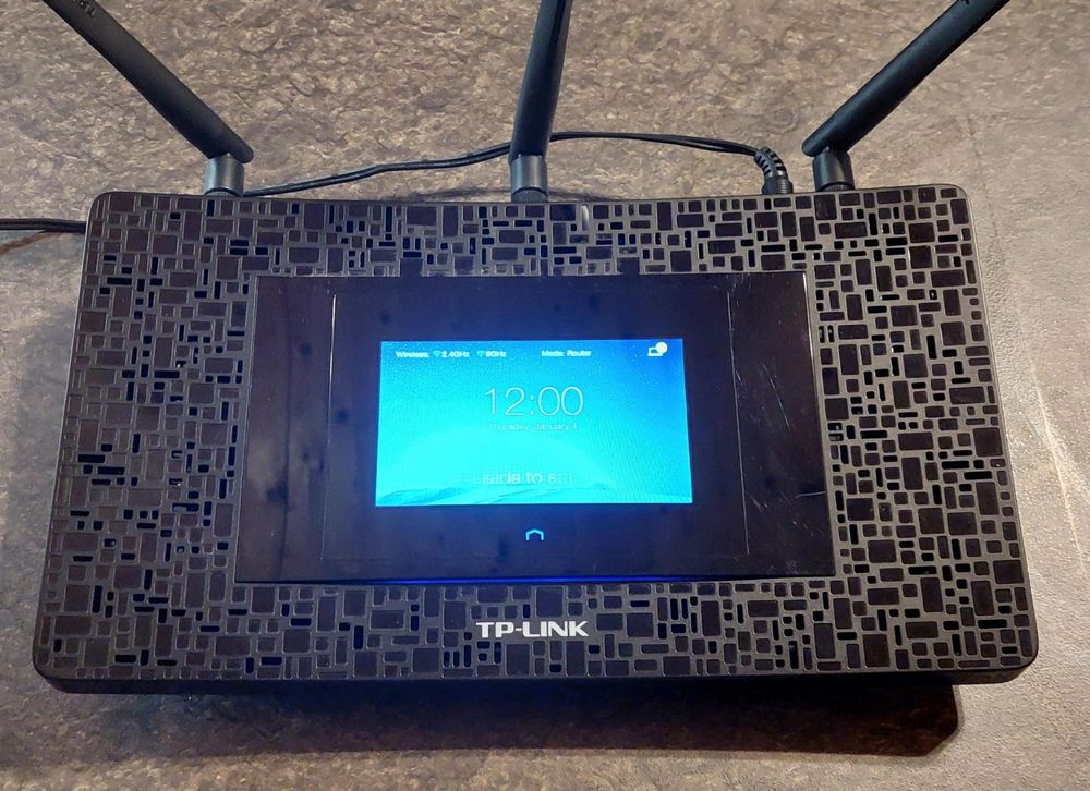 TP-Link Touch P5 AC1900 Touchscreen WLAN Gigabit Router (Gebraucht) in ...