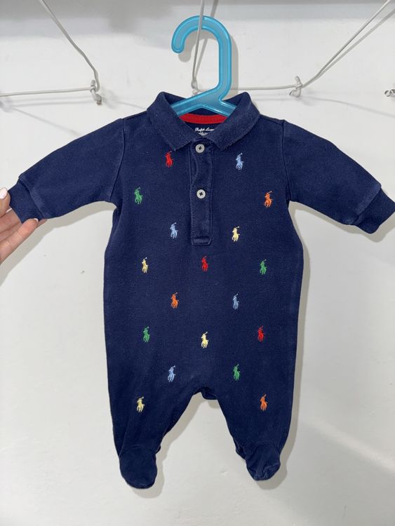 Ralph Lauren Polo Strampler, Newborn Gr. 1 Mt (Gebraucht) in ...