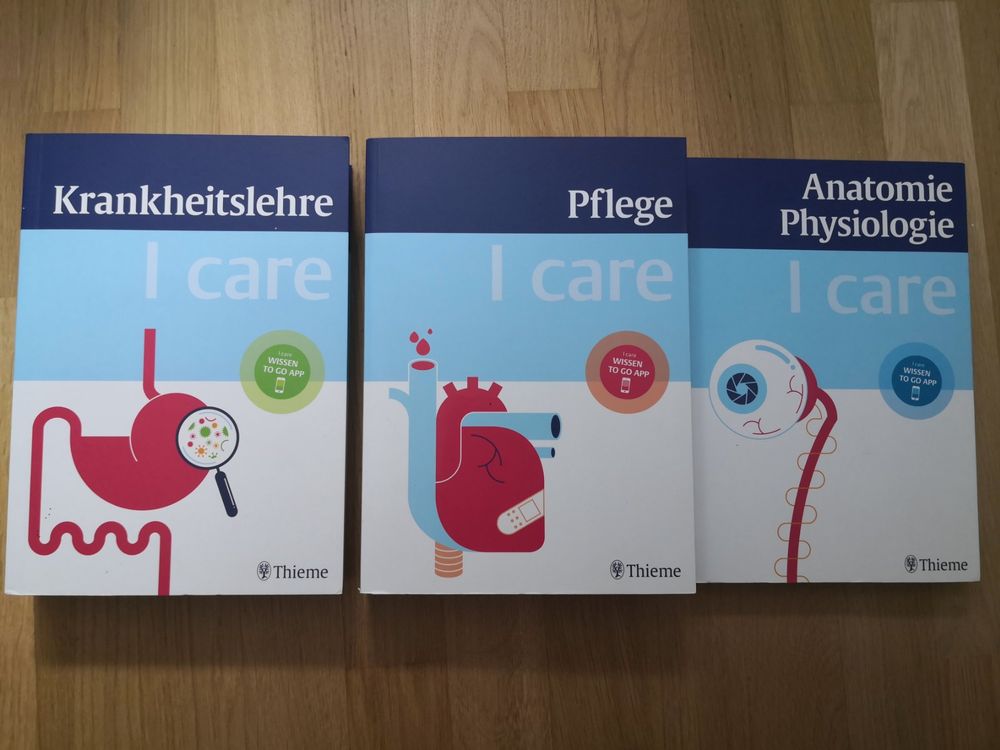 I Care Pflege, Anatomie, Krankheitslehre Schulbücher (Gebraucht) in Kriens für CHF 70 – mit ...