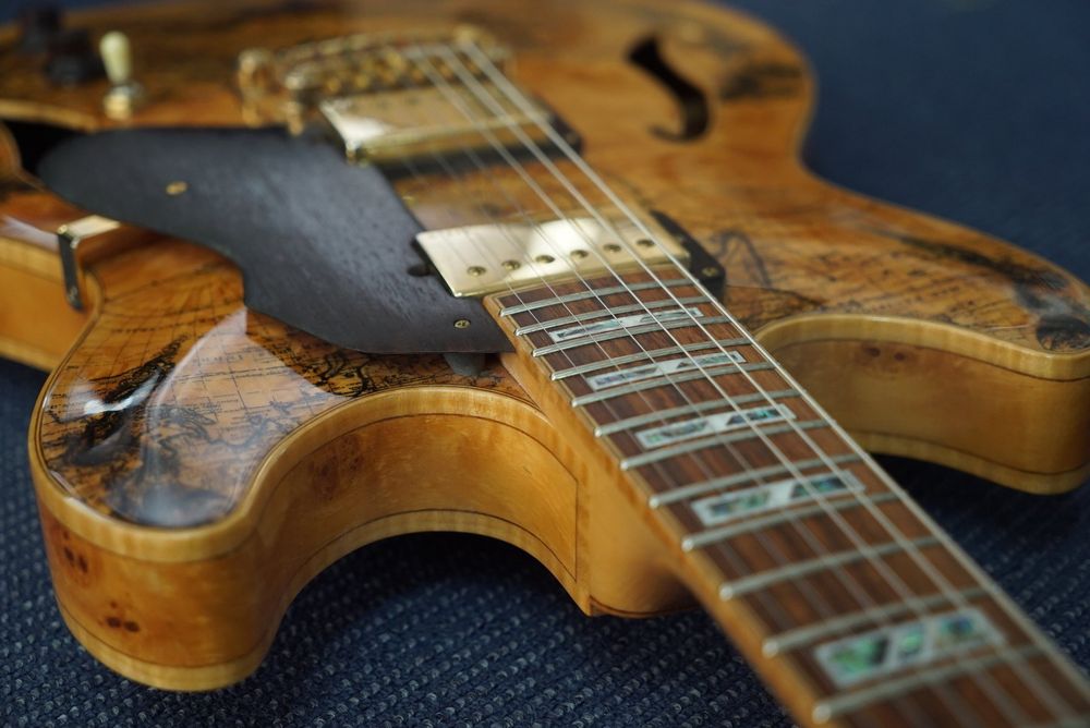 Ibanez Artcore Custom AS103 BM-NT-12-01 Burl Natural Gloss (Gebraucht ...