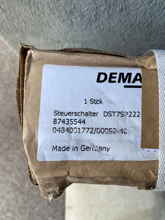 Demag Steuerschalter Kran DST7SP222 (kein GIS Abus Kito) (Neu und ...