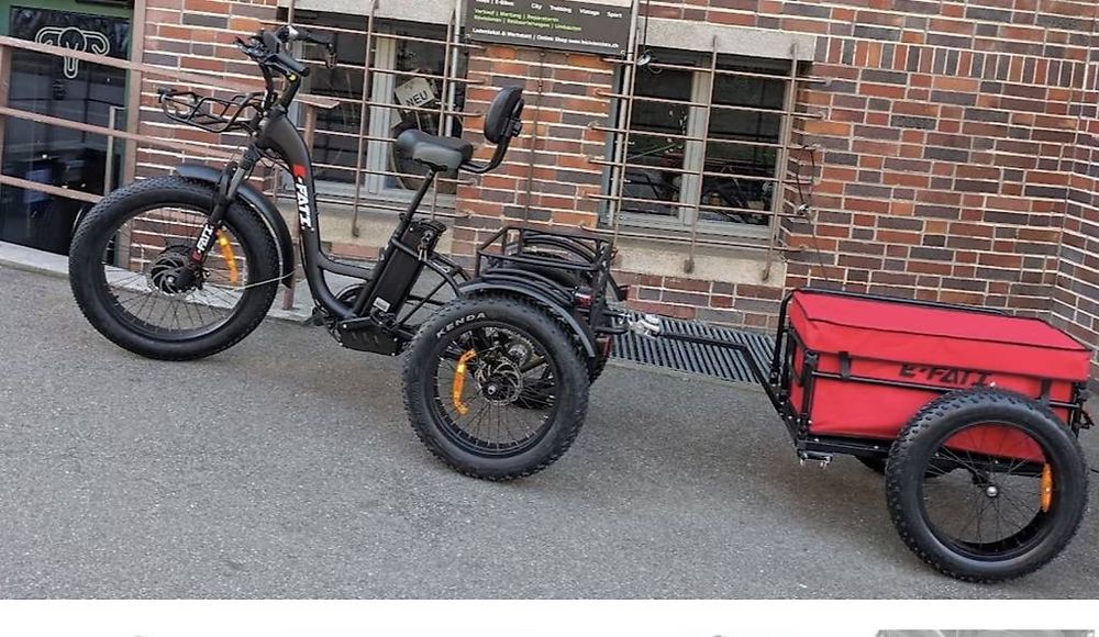 E-Fati Lasten E-Bike mit Anhänger, Top Zustand! | Kaufen auf Ricardo