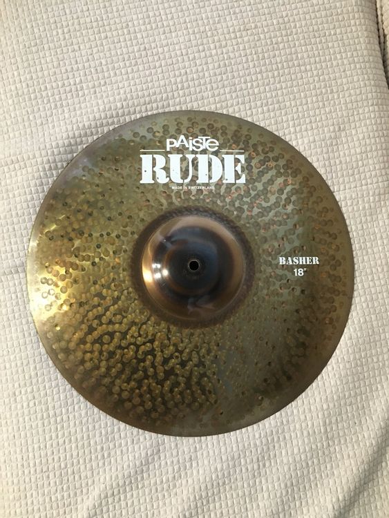 PAISTE Rude Basher 18" | Kaufen auf Ricardo