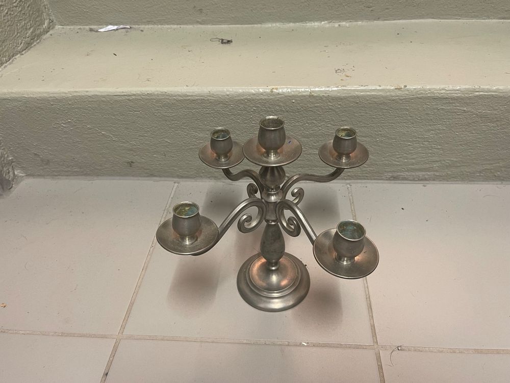 Kerzenständer Zinn | Kaufen auf Ricardo