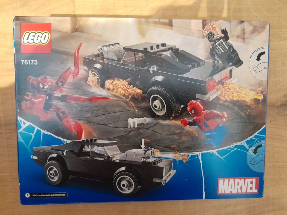 Lego 76173 Marvel Spiderman and Ghost Rider vs. Carnage (Neu und ...