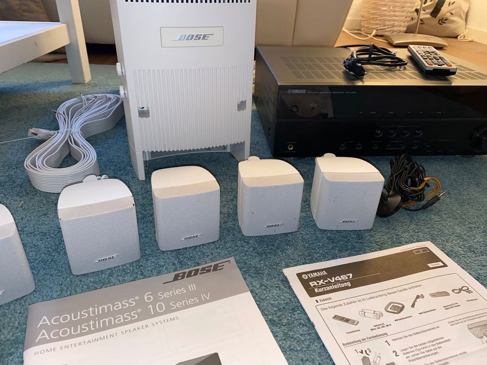 BOSE Soundsystem inkl. AV-Receiver von Yamaha (Gebraucht) in für CHF ...