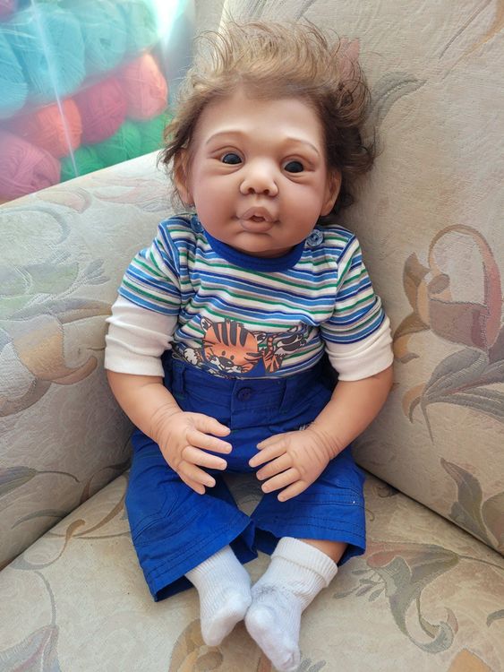 Reborn Baby Puppe Florin von E. Steiger 50cm (Gebraucht) in Lupfig für ...