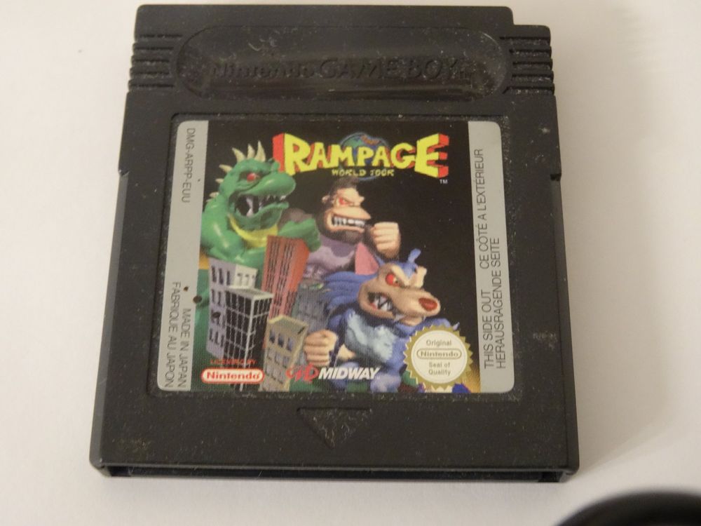 Rampage World Tour GAMEBOY COLOR (Gebraucht) in Olten für CHF 12 – mit ...