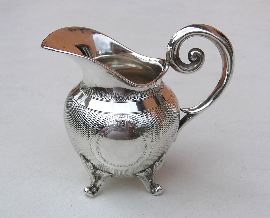 ANTIKES SAHNEKÄNNCHEN CREMIERE 13 LOT SILBER 812,5 | Kaufen auf Ricardo