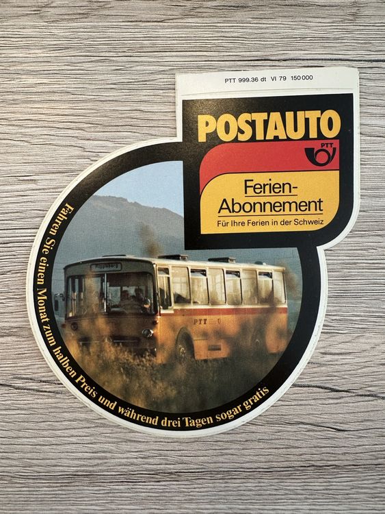 POSTAUTO PTT KLEBER (Neu (gemäss Beschreibung)) in Zürich für CHF 10 ...