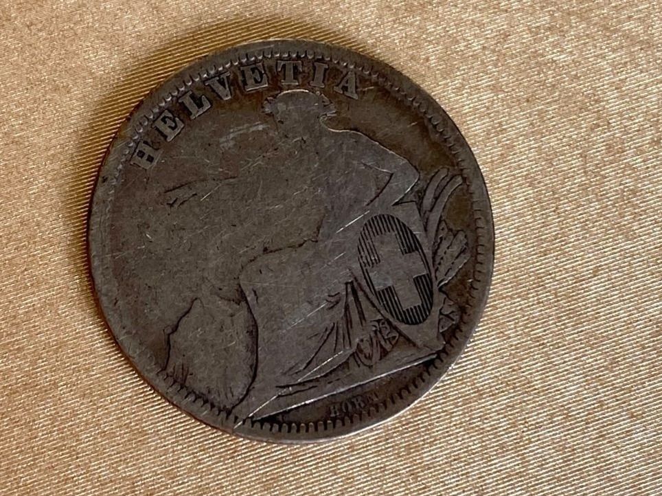 Pièce de 1fr de 1861 Argent | Kaufen auf Ricardo