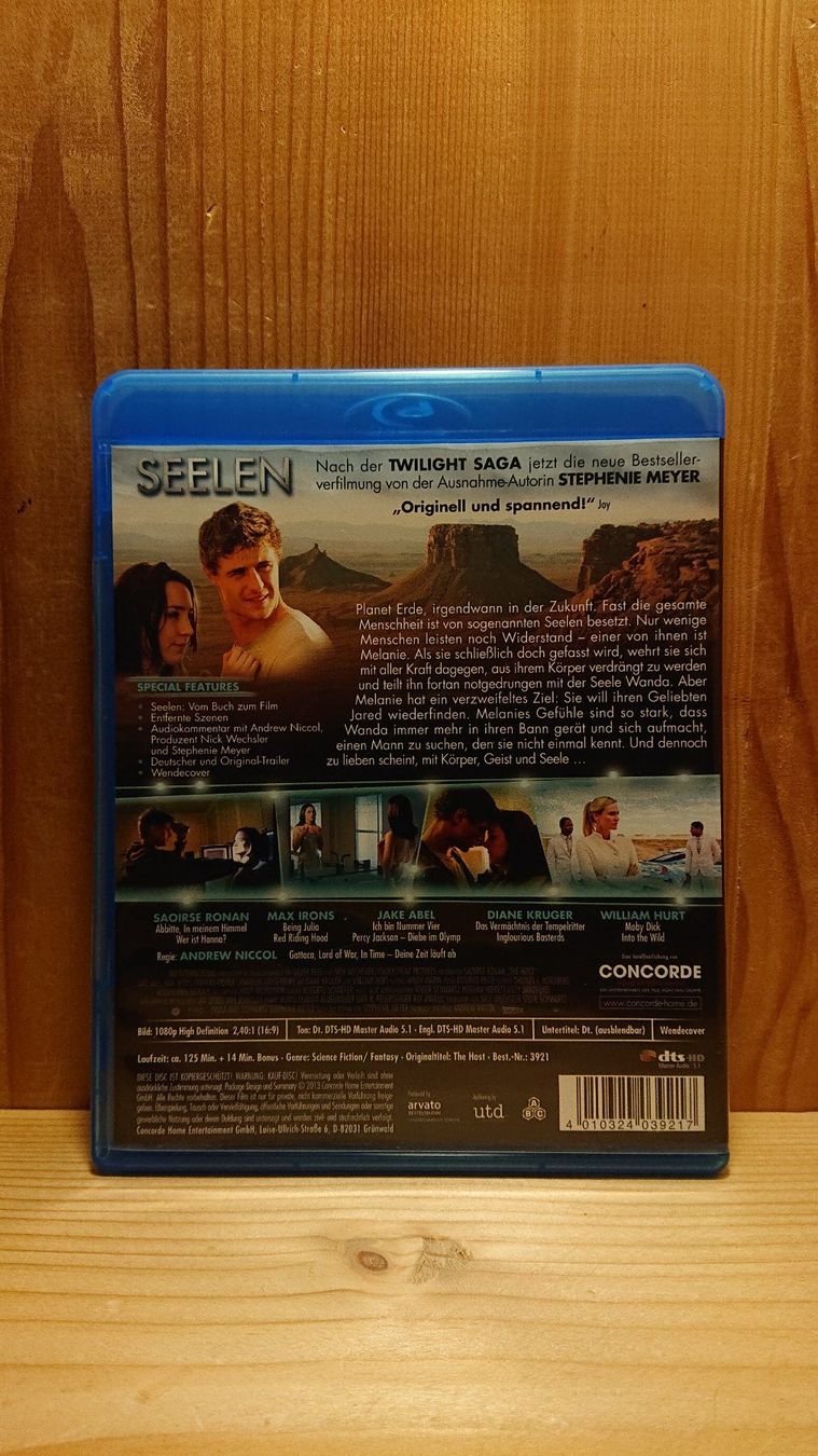 SEELEN THE HOST Blu-Ray (Gebraucht) in Wilderswil für CHF 2.5 – mit ...