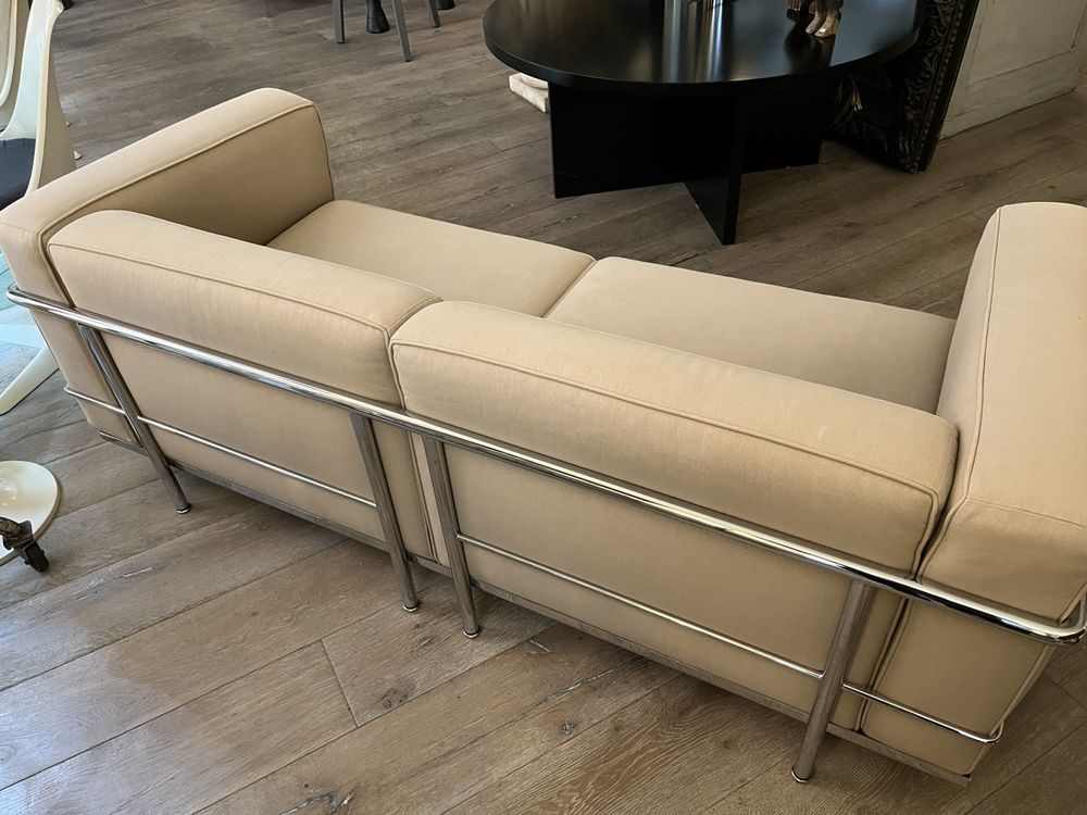 Original Le Corbusier Cassina LC3 Sofa beige 2 Sitzer (Gebraucht) in Wald ZH für CHF 4750 – nur ...