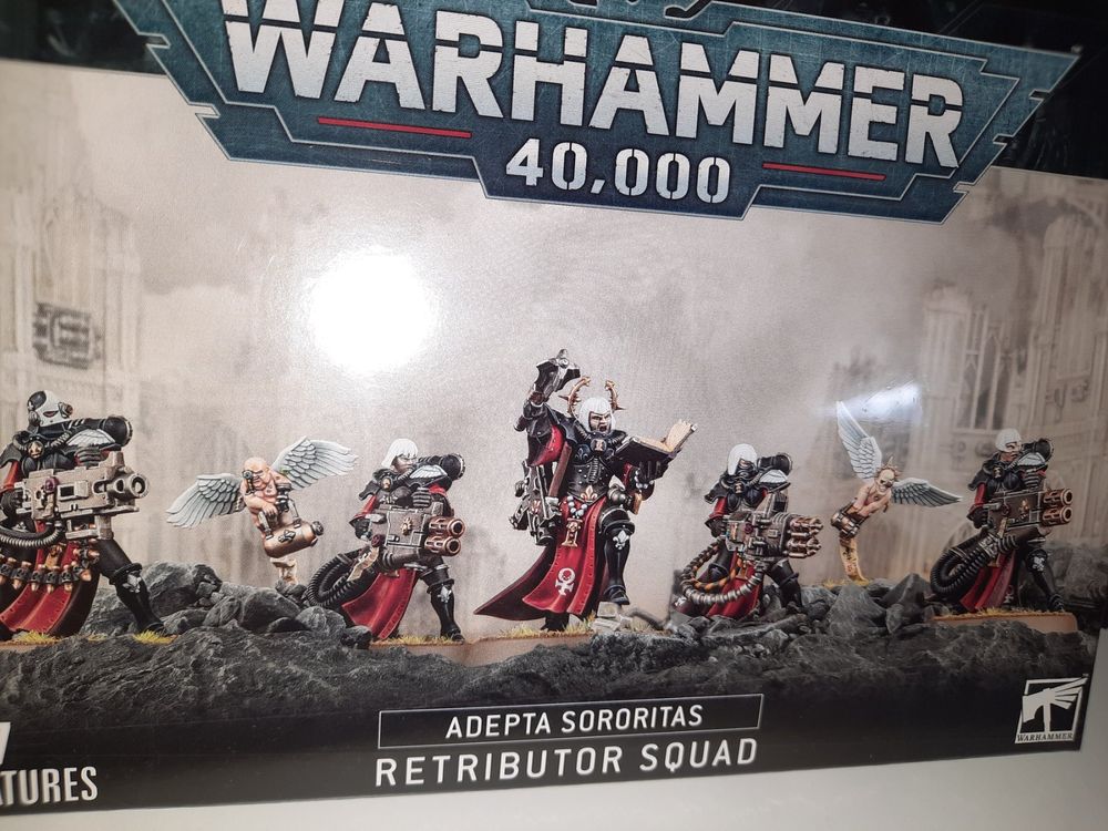 ADEPTA SORORITAS RETRIBUTOR SQUAD WH 40K (Nuovo e nell'imballaggio ...
