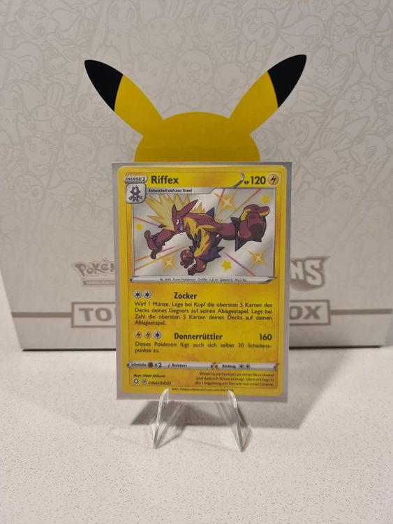 Pokemonkarte Riffex (Neu (gemäss Beschreibung)) in Obergösgen für CHF 3 ...