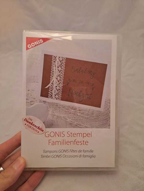 Gonis Stempel Familienfeste NEU Silikonstempel (Neu und originalverpackt) in Glashütten für CHF ...