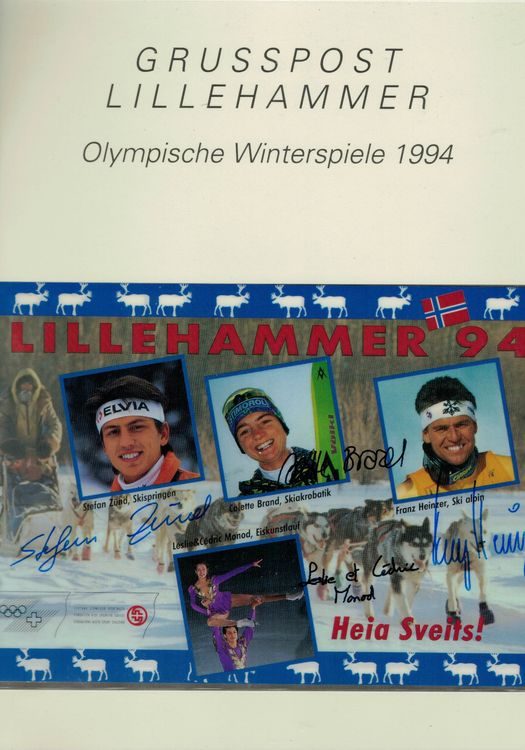 Autogramme von Stefan Zünd, Colette Brand, Franz Heinzer . . | Kaufen ...