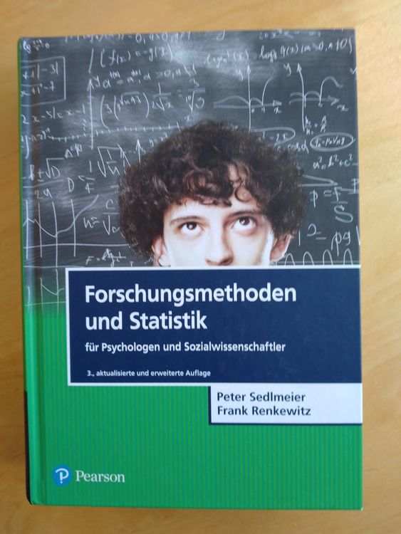 Sedlmeier, Renkewitz: Forschungsmethoden und Statistik, 3 A. (Gebraucht ...