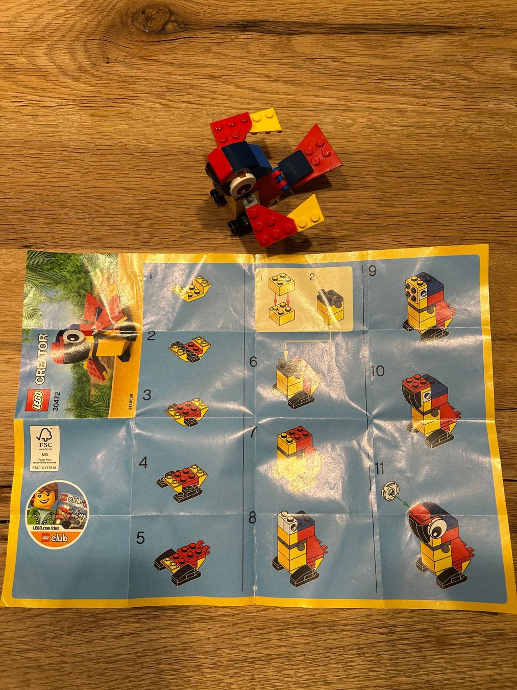 LEGO Creator 30472, Papagei, vollständig (Gebraucht) in Winkel für CHF ...