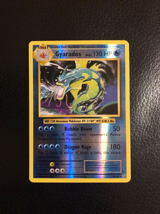 Evolutions Gyarados reverse rare 34/108 NM Ab 1 | Kaufen auf Ricardo