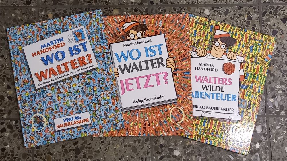 SET AN 3 *WO IST WALTER - WIMMELBÜCHERN* TIPTOP/26 X 33CM | Kaufen auf ...