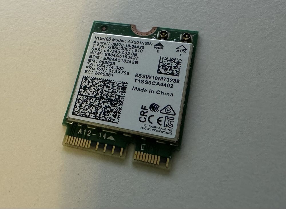 Intel Wi-Fi 6 AX201-Modul (Neu (gemäss Beschreibung)) in Kaiseraugst ...