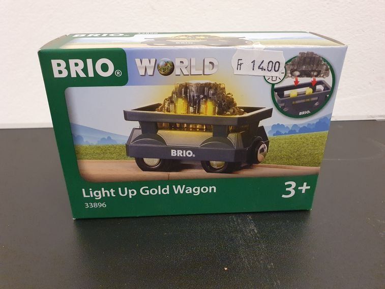 Neu - Brio - 33896 - Light up Gold Wagon (Neu und originalverpackt) in ...