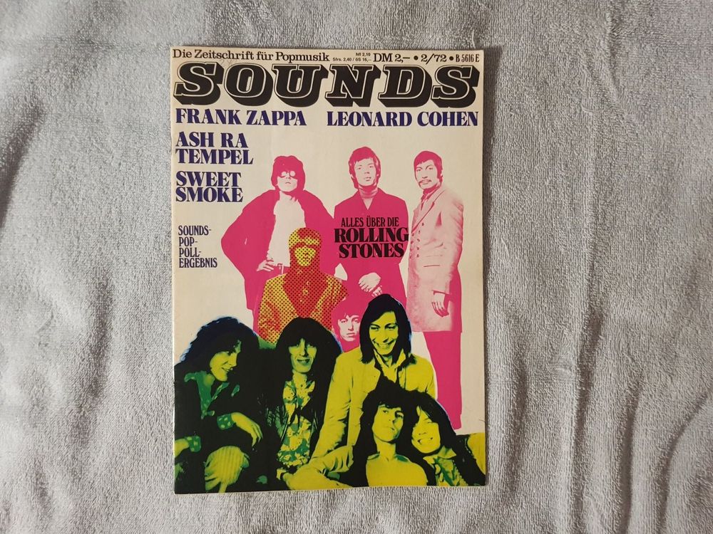 HEFT SOUNDS / FEBRUAR 1972 (Gebraucht) in Küsnacht ZH für CHF 20 – mit ...