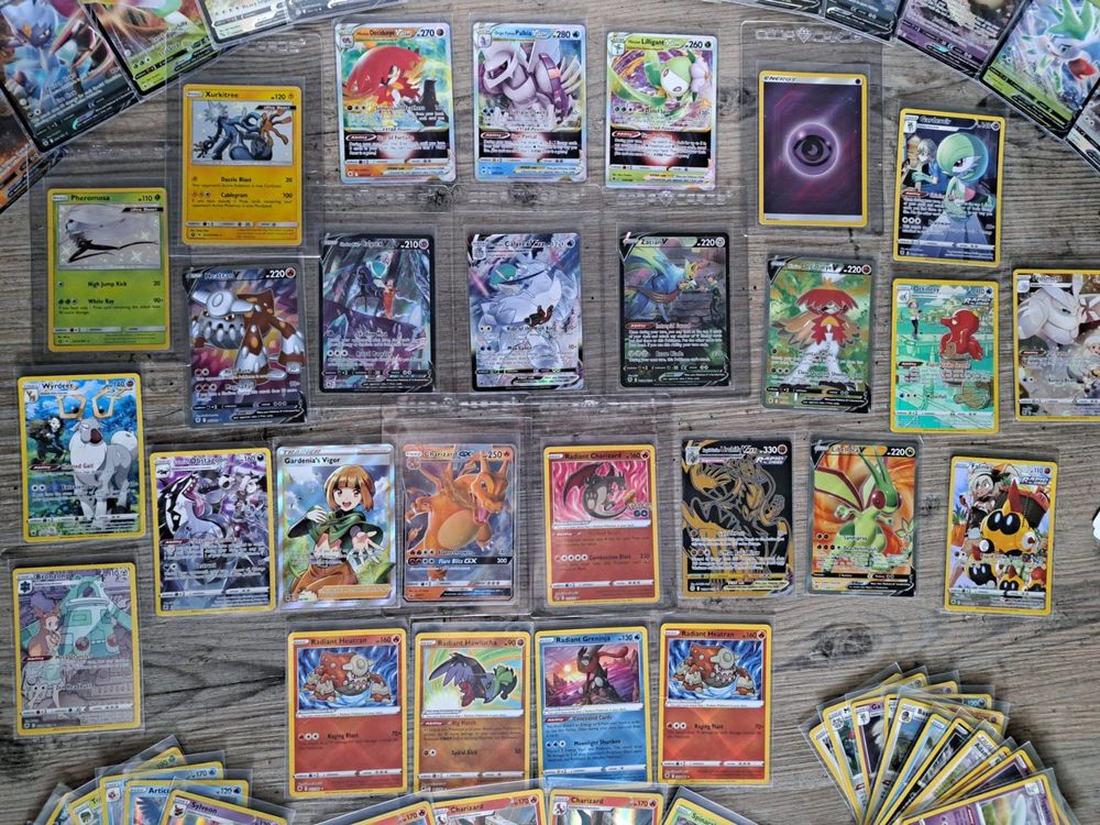 CHARIZARD SHINY/RADIANT/GX SELTENE POKEMON KARTEN SAMMLUNG!! (Gebraucht) in Uerzlikon für CHF ...