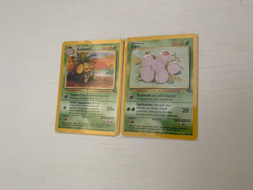 Pokemon Jungle Kokowei und Owei (Gebraucht) in Gunzwil für CHF 3 – mit ...