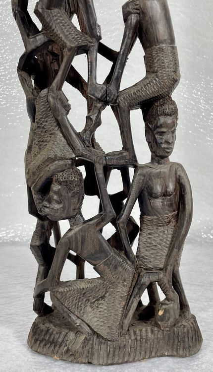 Alte Grosse Handgeschnitzte Afrikanische Holz Skulptur Mono. (Gebraucht) in Root für CHF 10 ...