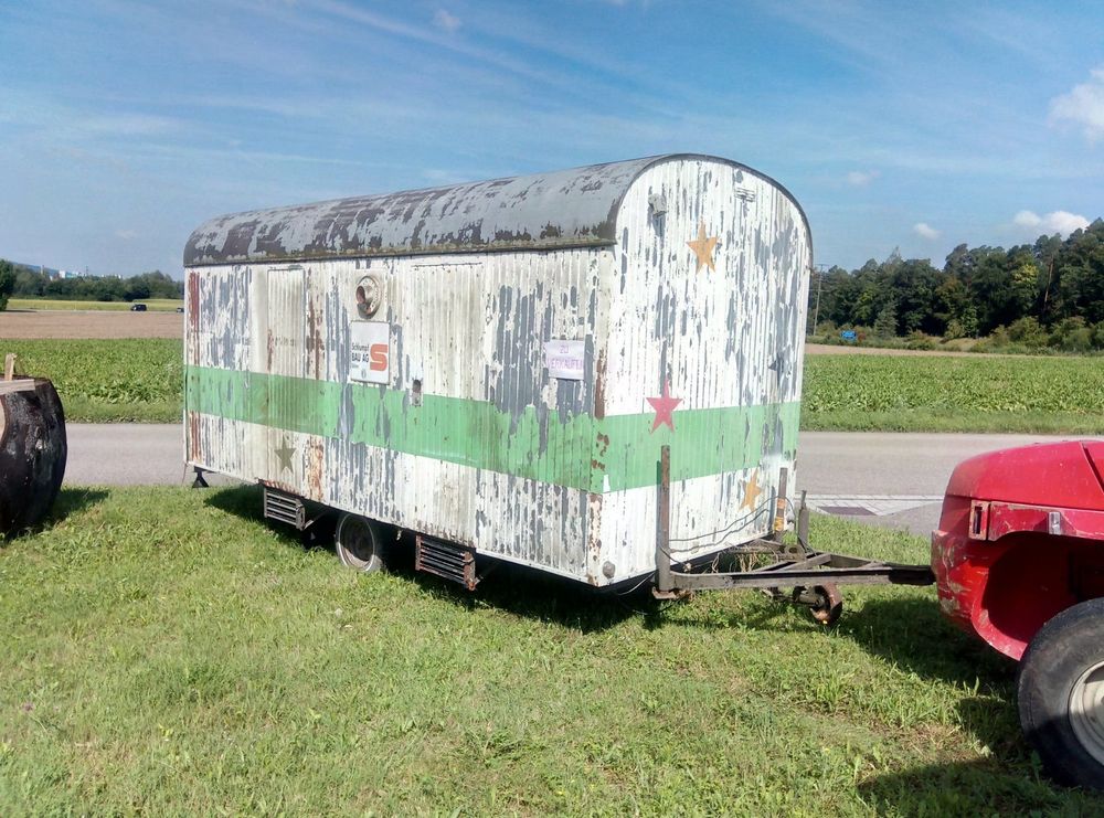 Bauwagen / Tiny House / Zirkuswagen / Baracke (Gebraucht) in Nänikon für CHF 161 – nur Abholung ...