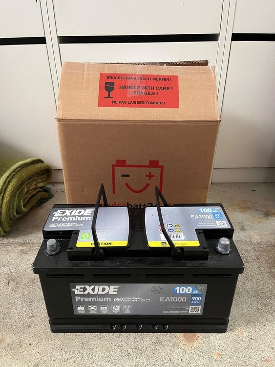 Exide EA1000 100Ah Batterie (Gebraucht) in Brittnau für CHF 75 – mit Lieferung auf Ricardo kaufen